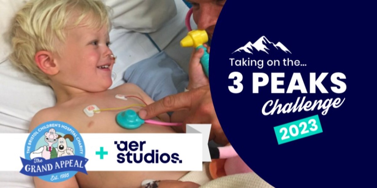 Aer Studios is fundraising for Wallace & Gromit's Grand Appeal