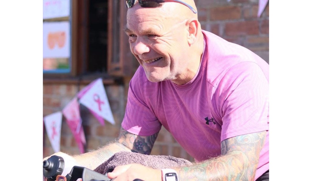 Johnny Day is fundraising for Breast Cancer Now