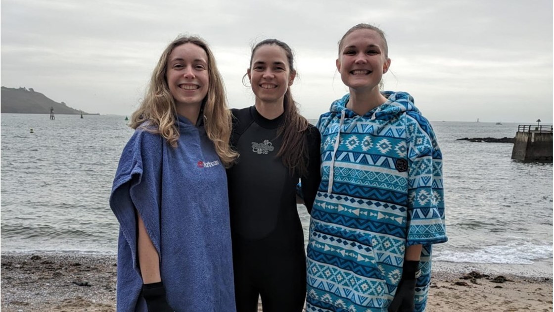 Beth, Ellie and Ellen take on the Breakwater Swim! is fundraising for ...
