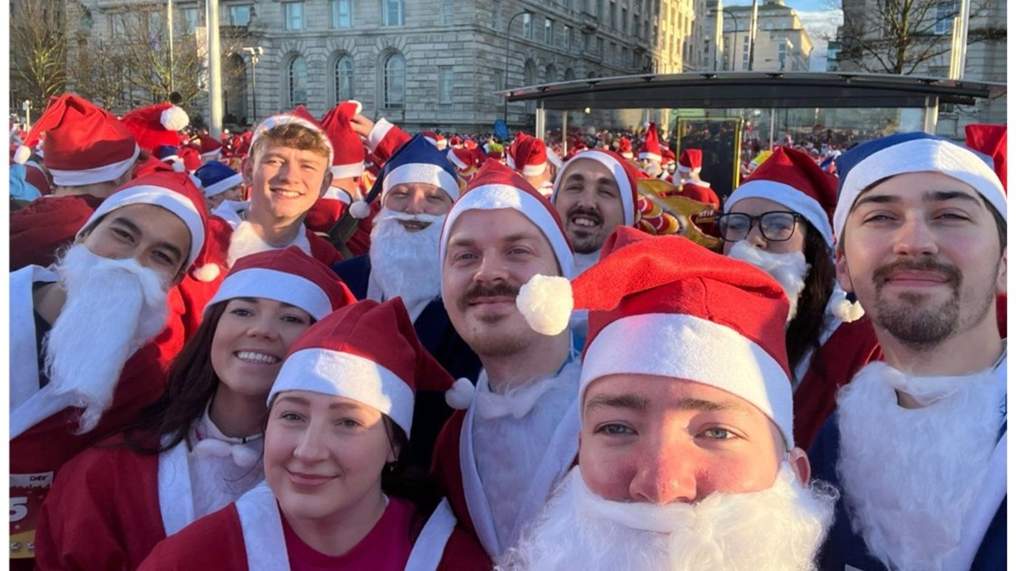 RBG Santa Dash For Claire House Children's Hospice is fundraising for ...