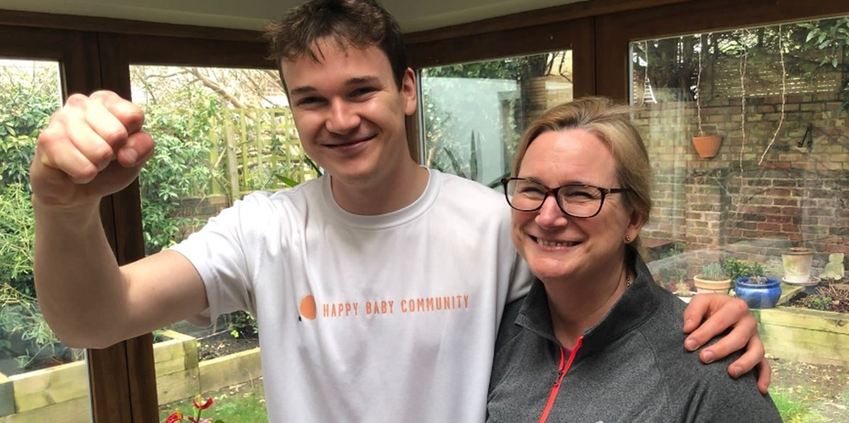 Harry McWhirter is fundraising for The Happy Baby Community