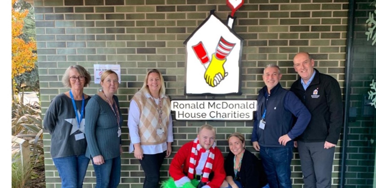 George Edmonds is fundraising for Ronald McDonald House Charities