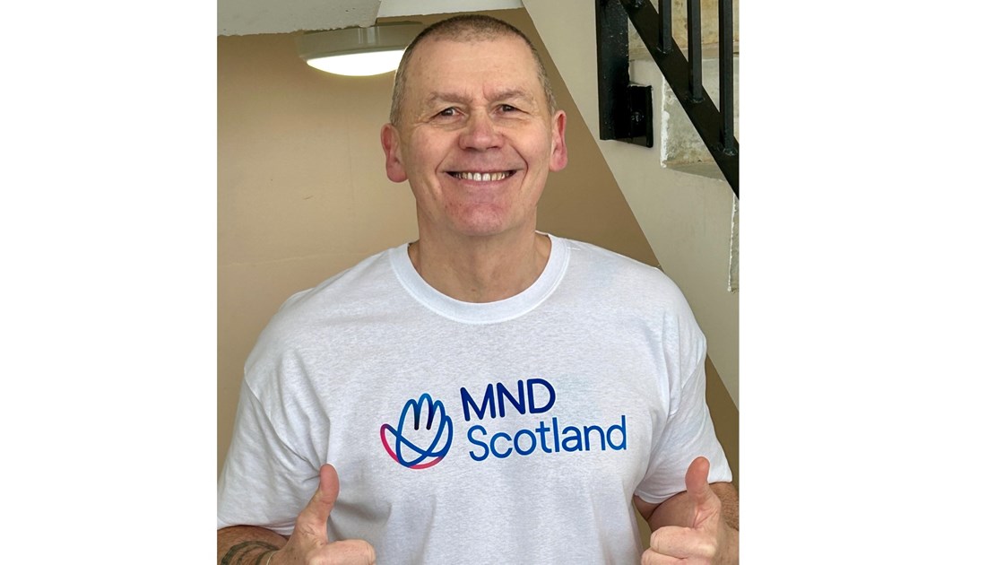 Philip Simpson is fundraising for MND Scotland