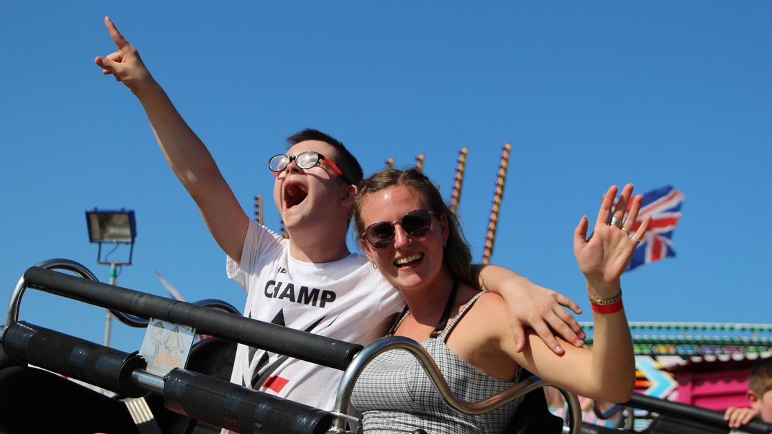 Oliver Muir is fundraising for Oundle Mencap Holidays