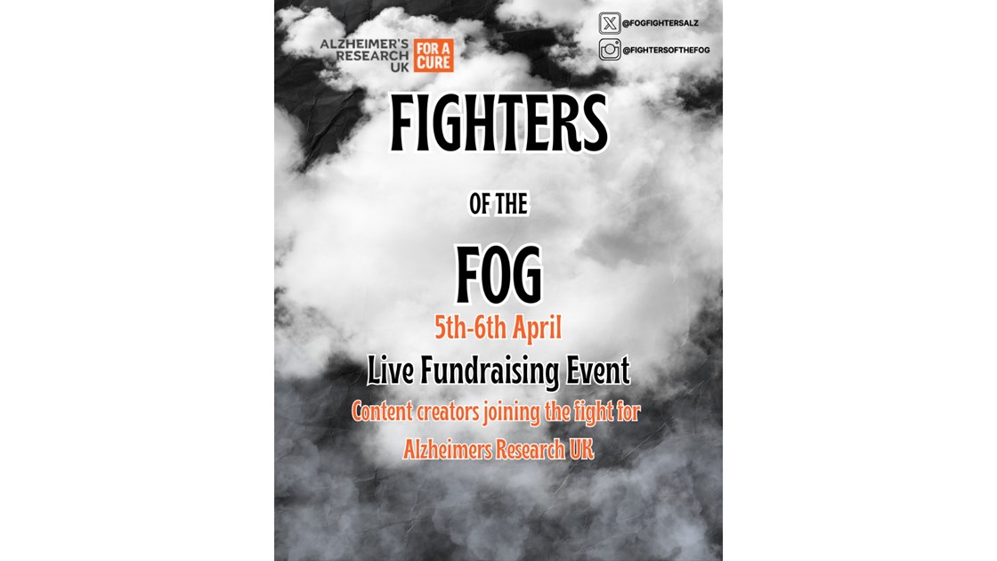 Frederick Webb is fundraising for Alzheimer's Research UK
