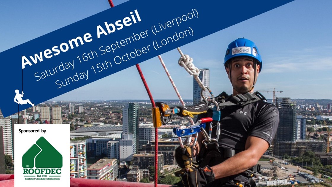 DSUK Awesome Abseil 2023 - JustGiving