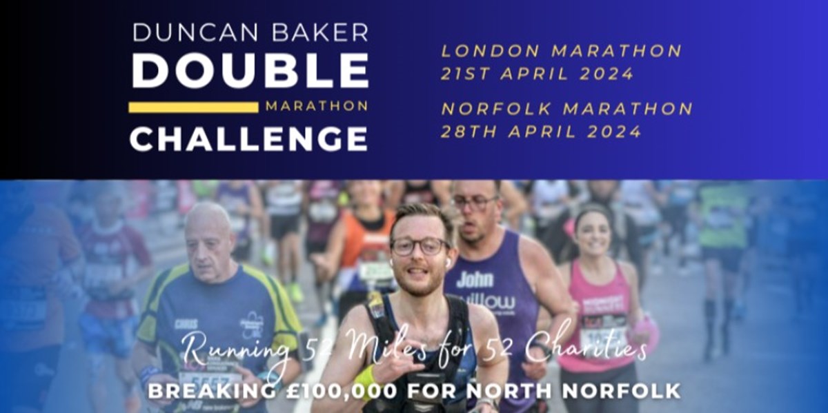 Duncan Baker is fundraising for Norfolk Community Foundation