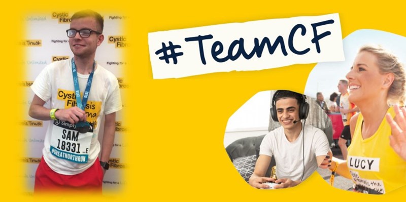 Sam Boswell is fundraising for Cystic Fibrosis Trust