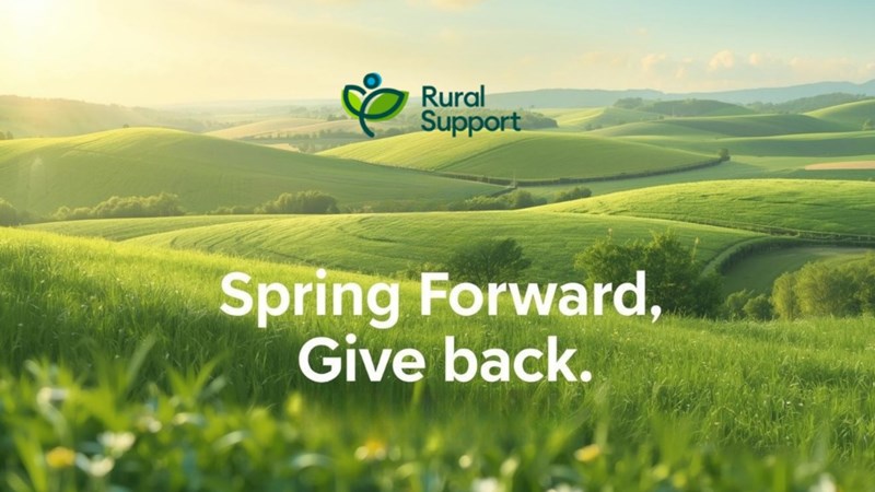 Spring forward, Give back - JustGiving