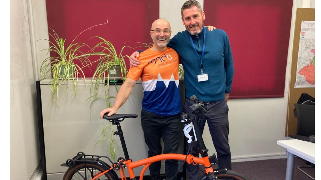 Phil Adams is fundraising for Motor Neurone Disease Association