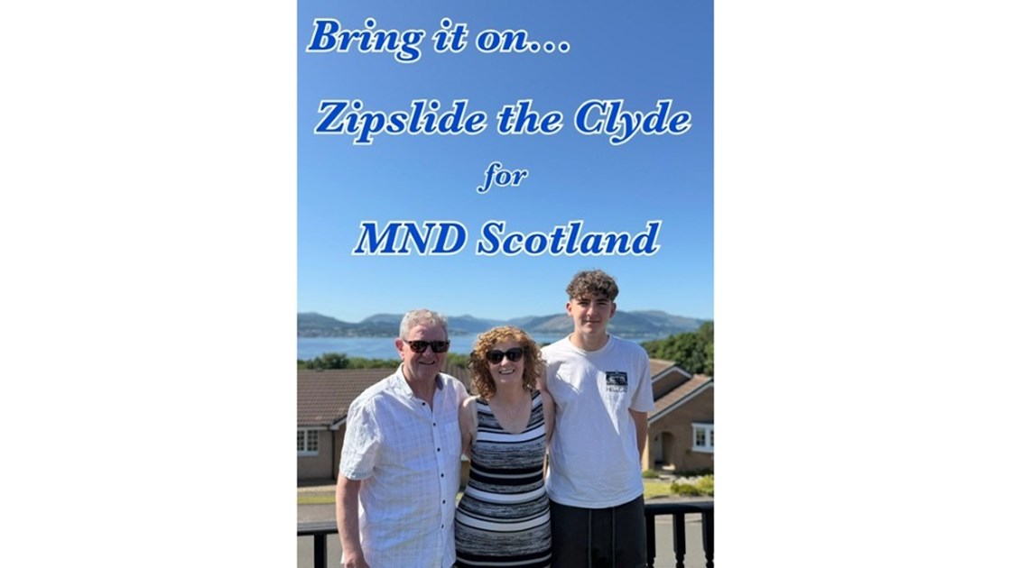 3 Generations of Blacklaws Slide the Clyde is fundraising for MND Scotland