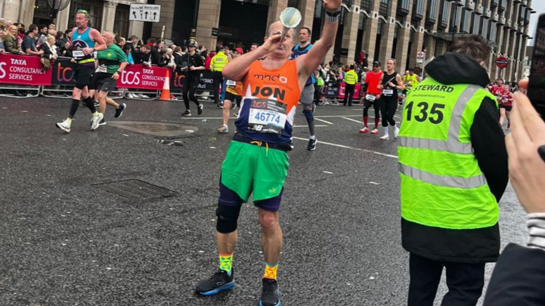 Jonathan Newell is fundraising for Motor Neurone Disease Association