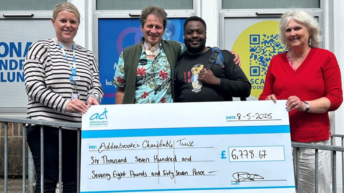 Ivor Thomas is fundraising for Addenbrooke’s Charitable Trust