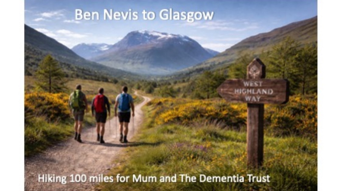 Stuart Aitken is fundraising for The Dementia Trust
