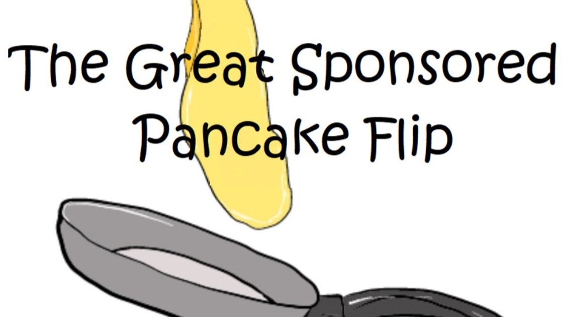 Sponsored Pancake Flip 2026 - JustGiving