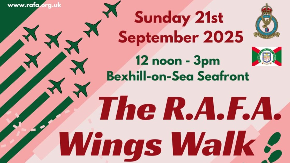 Bexhill RAFA is fundraising for The RAF Association (RAFA)