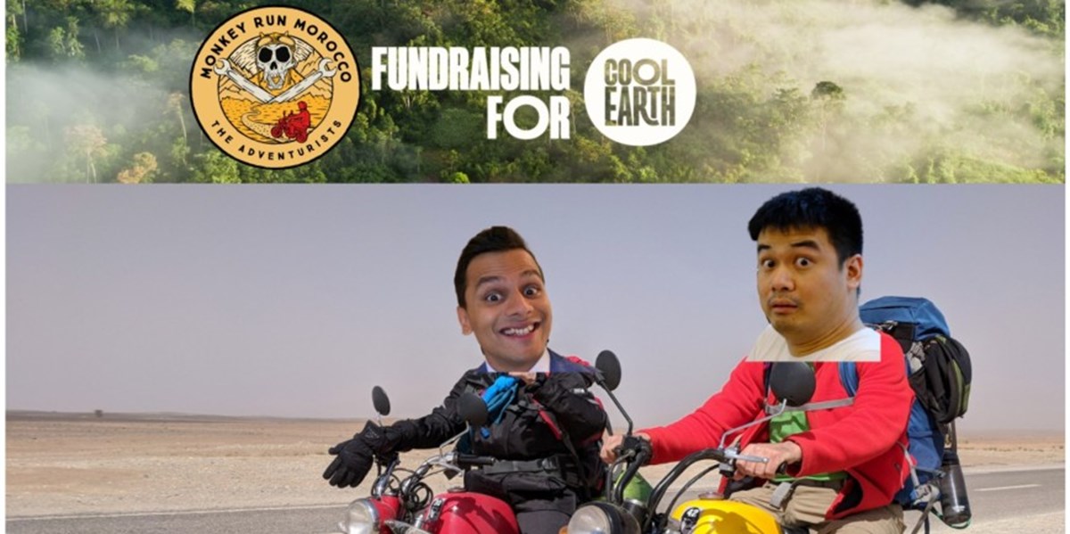 Derrick Chan is fundraising for Cool Earth