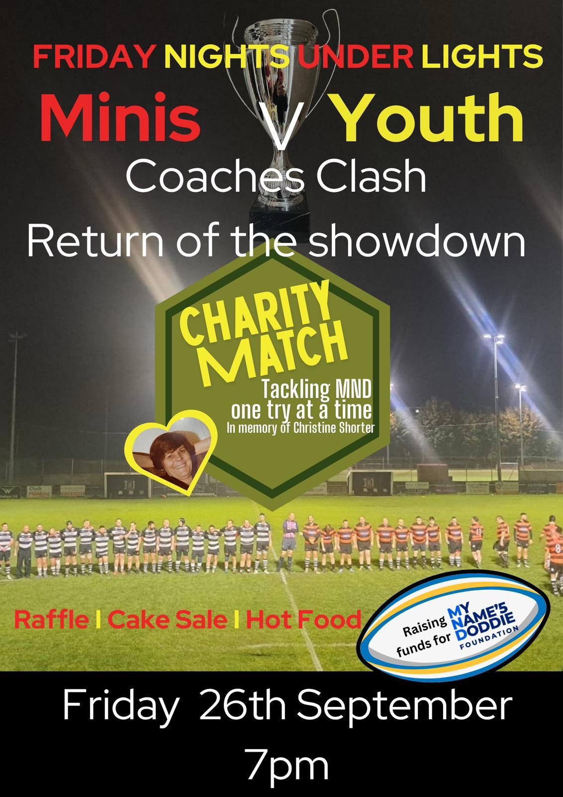 Chris Shorter is fundraising for My Name'5 Doddie Foundation