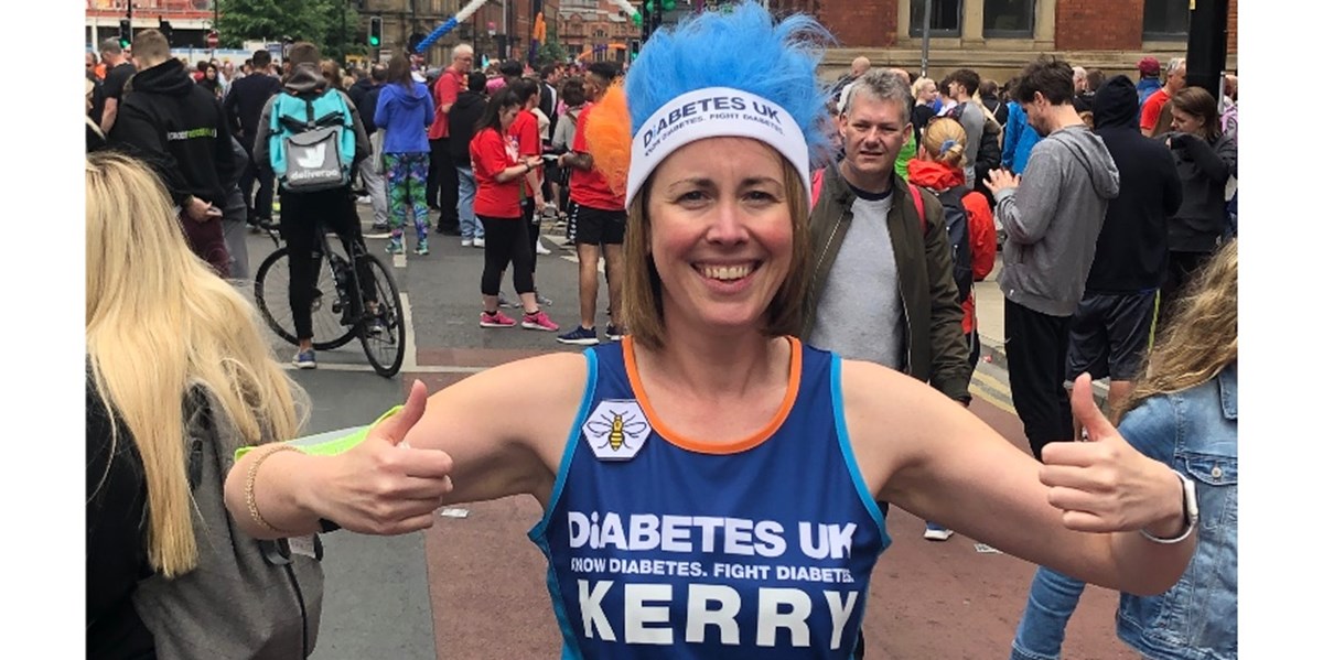 Kerry Carrick is fundraising for Diabetes UK