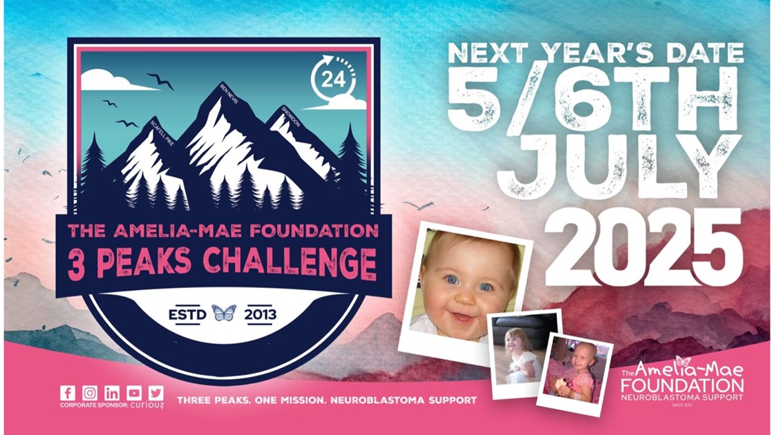 Team fundraising for The Amelia-Mae Foundation is fundraising for The ...