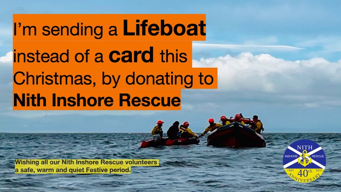 Send a Lifeboat not a Christmas Card - JustGiving