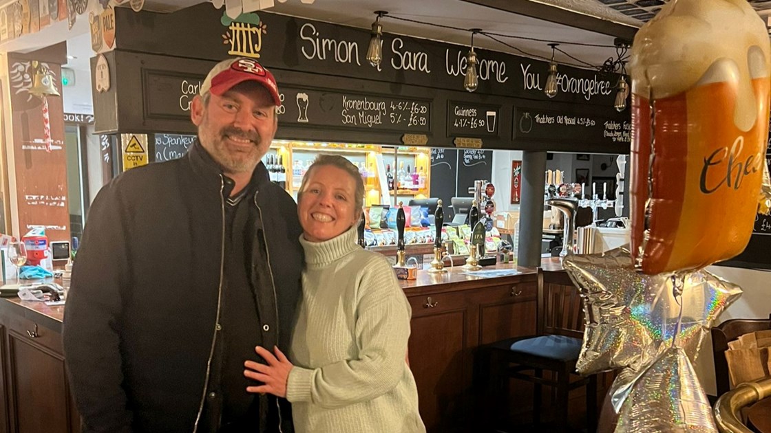 Simon Bird is fundraising for Farleigh Hospice