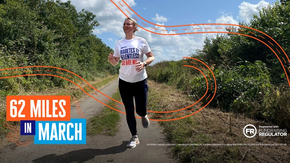 62 Miles in March - JustGiving