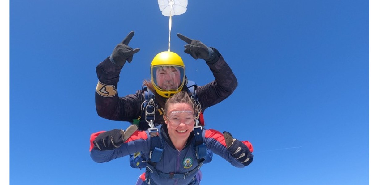 Hub Heroes Skydivers is fundraising for The Hub - Bridging the Gap