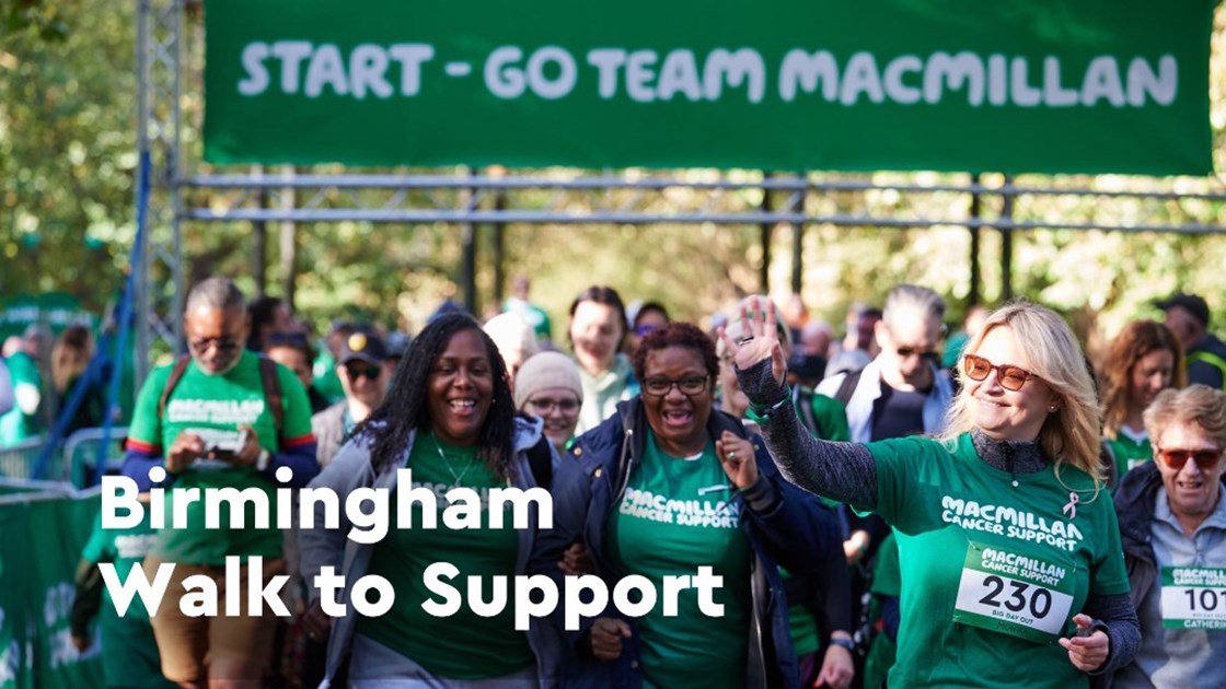 Birmingham Walk to Support 2024 - JustGiving
