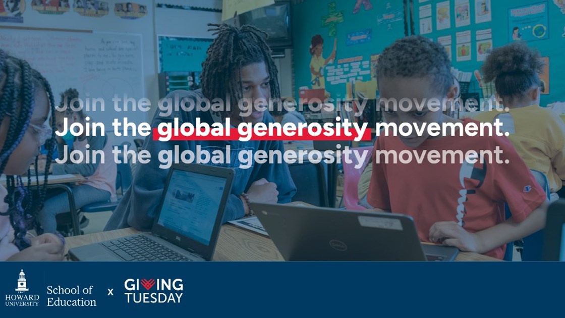 Giving Tuesday 2023: School of Education! - JustGiving
