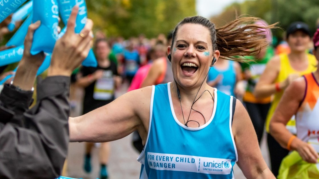 UNICEF UK TCS London Marathon Team 2024 - JustGiving