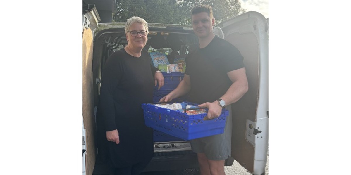 Samuel Hulme is fundraising for Trafford North foodbank