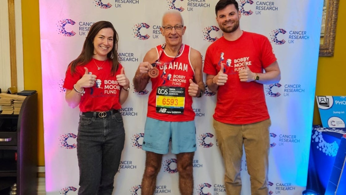 Graham Moore is fundraising for Cancer Research UK’s Bobby Moore Fund