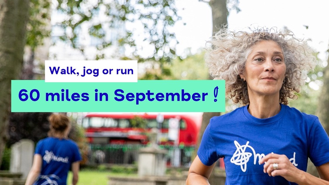 60 miles in September for Mind - JustGiving