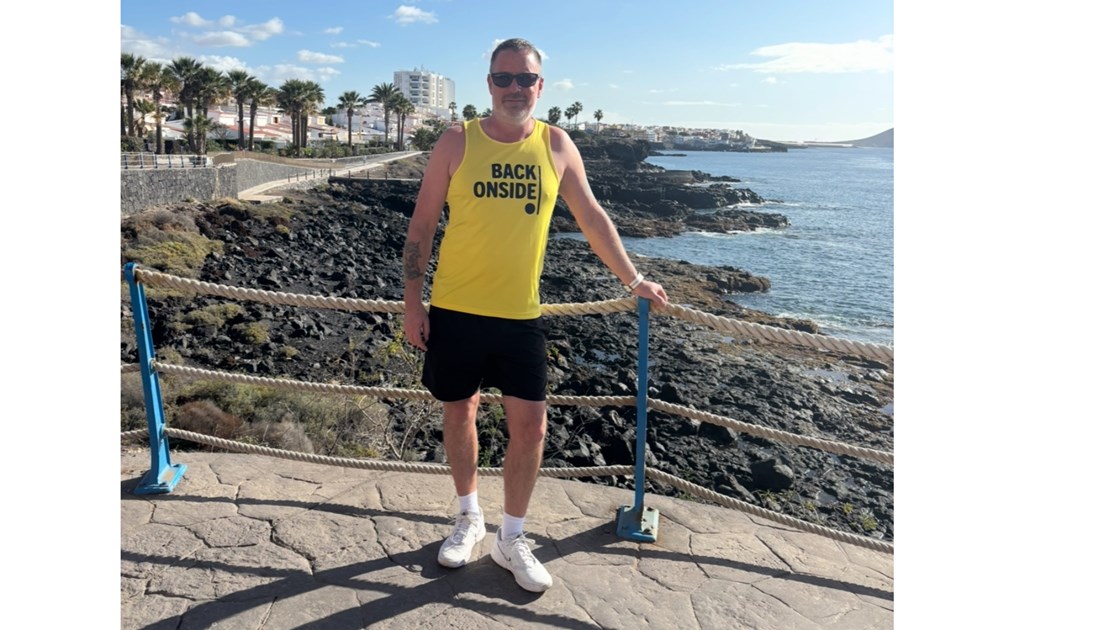 Mark Bayne is fundraising for Back Onside