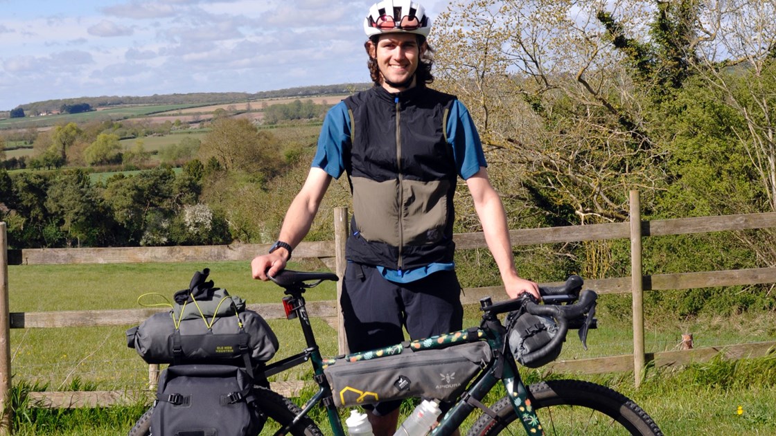 Finlay tusting is fundraising for The Chellington Centre Bursary Fund