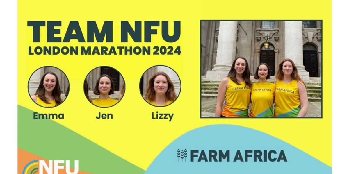 Team NFU is fundraising for Farm Africa