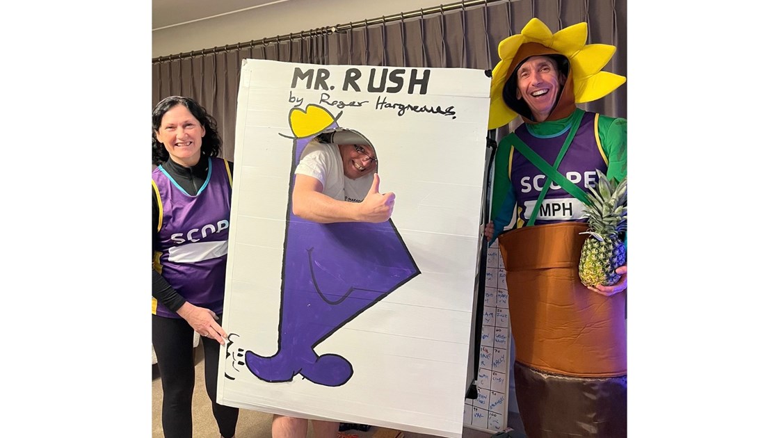 Martin Pritchard-Howarth is fundraising for Scope