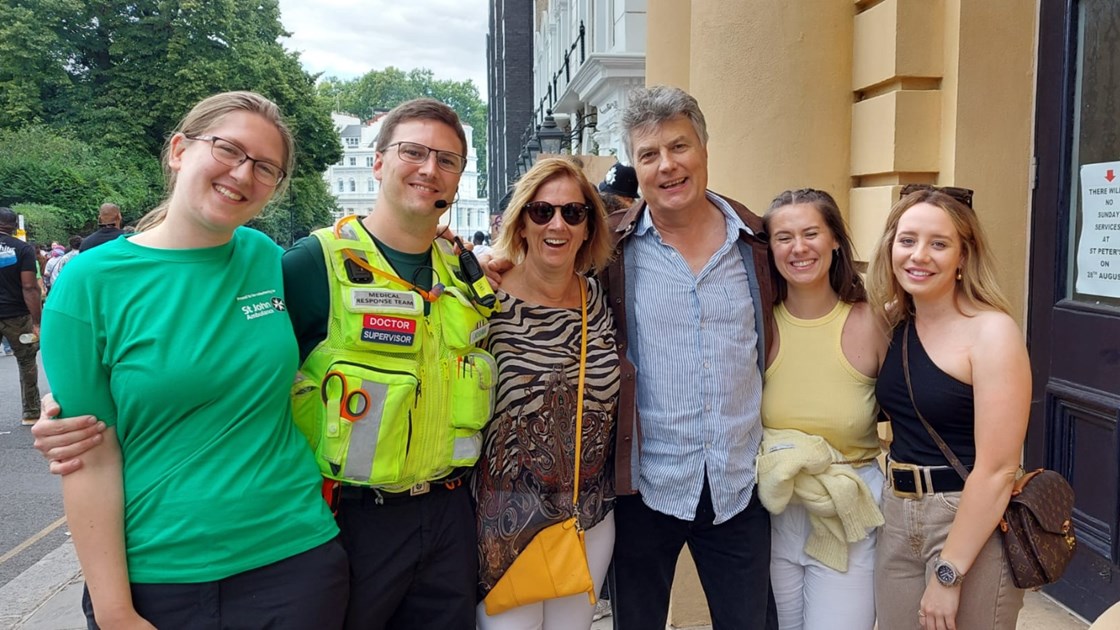 Benny Feddon is fundraising for St John Ambulance