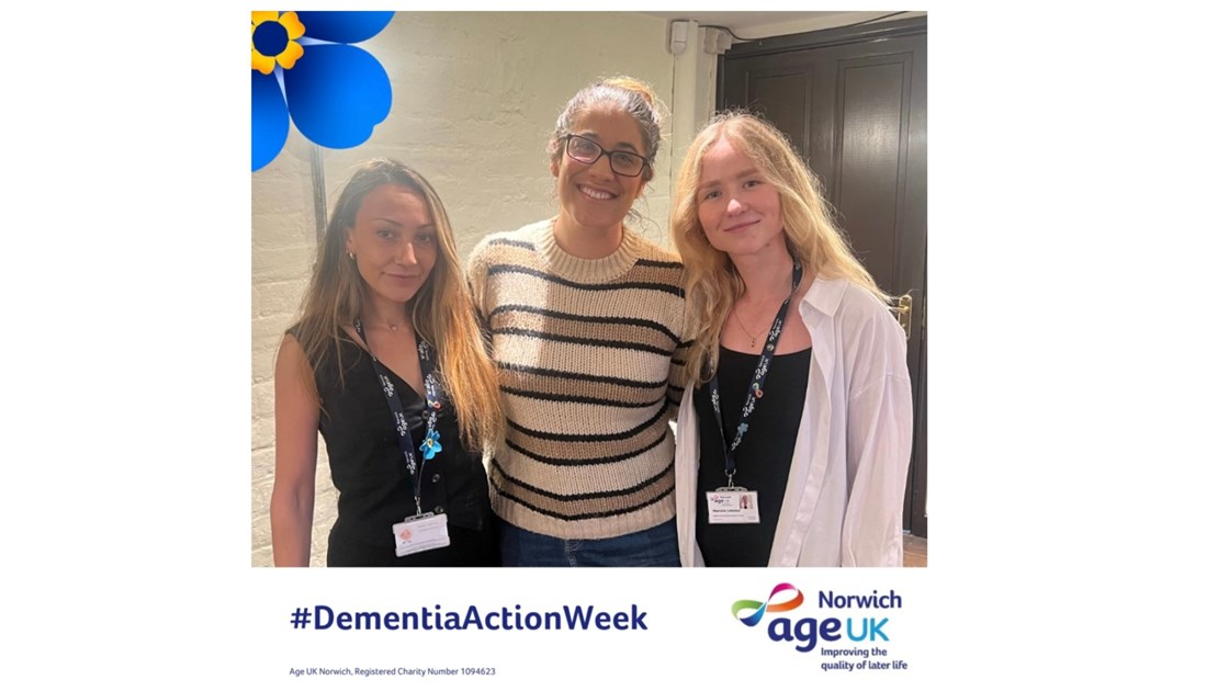 Issy Wood is fundraising for Age UK Norwich