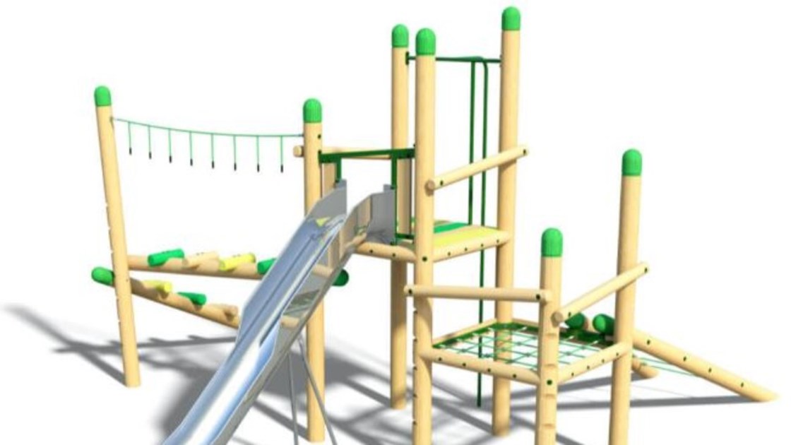 Amazing new play equipment for the field. - JustGiving
