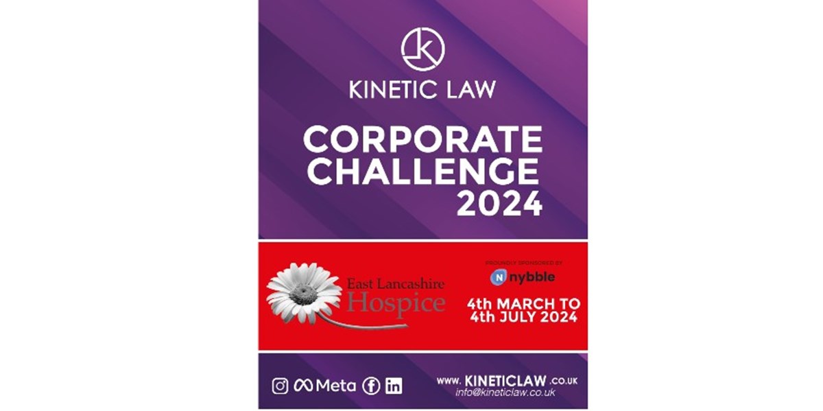 Kinetic Law is fundraising for The East Lancashire Hospice