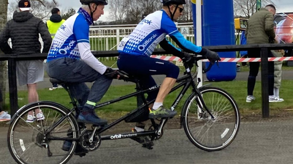 Two saddles are better than one to cycle 1000 in August - JustGiving