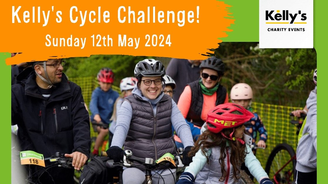 Kelly's Cycle Challenge 2024 - JustGiving