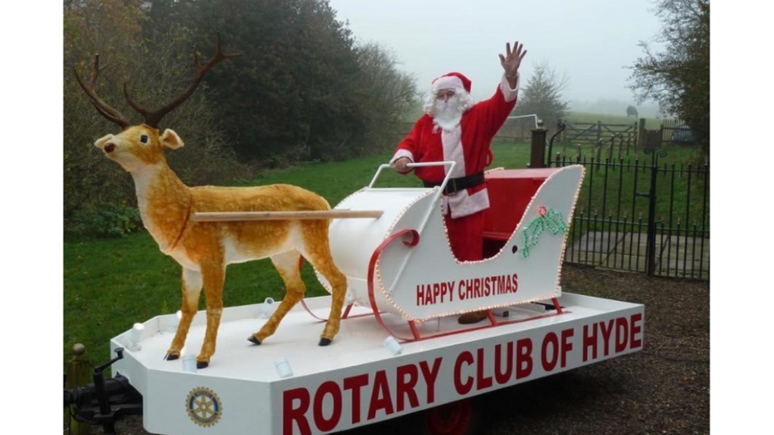 Rotary club of hyde- Santa Sleigh Donations 2022 - JustGiving