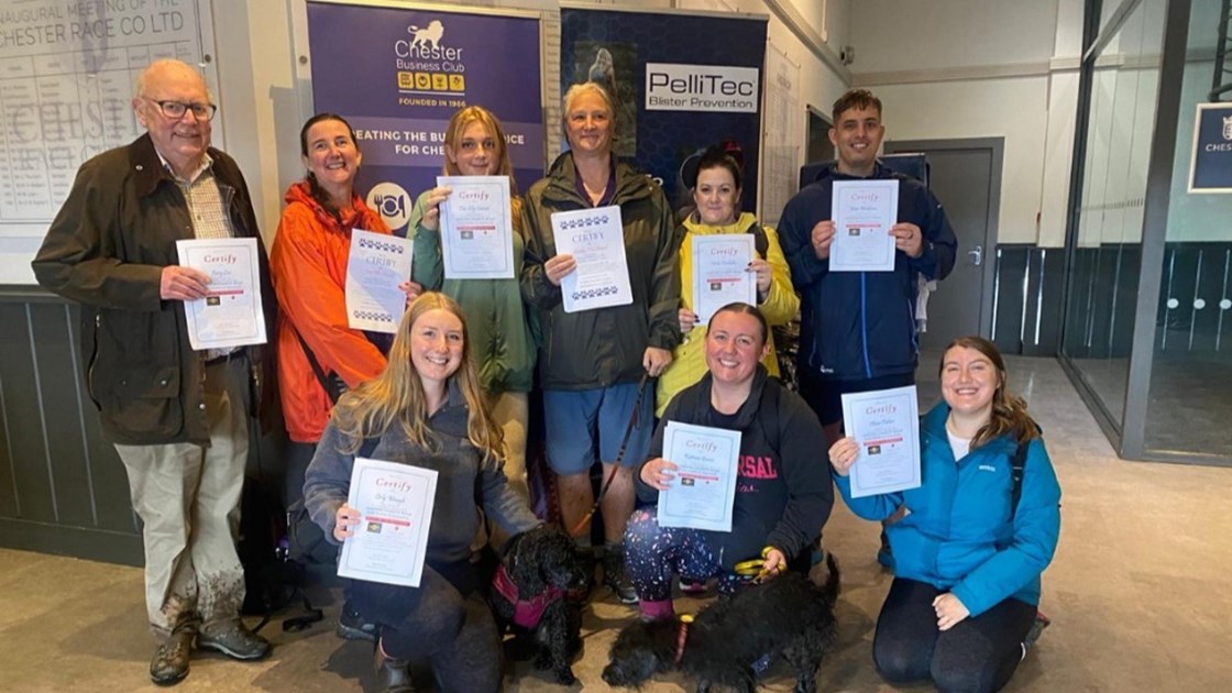 Save the Family's Team for the Chester Business Club Charity Walk 2025 ...