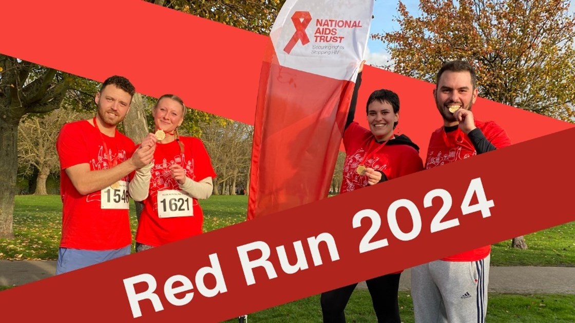 Red Run 2024 for National AIDS Trust - JustGiving