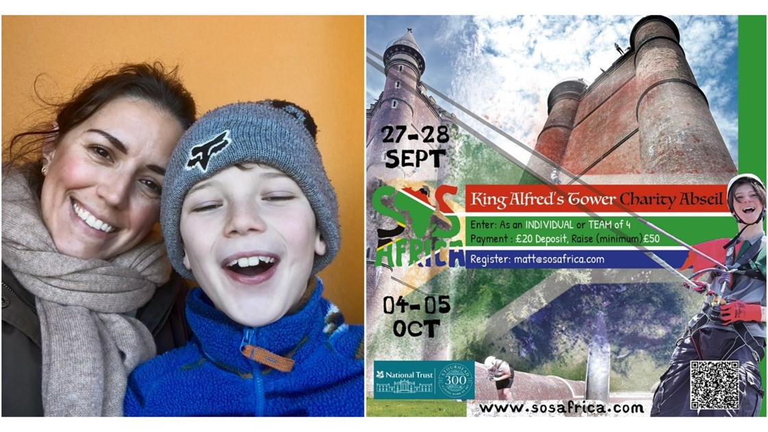 Georgie and Henry Abseil Team is fundraising for SOS Africa