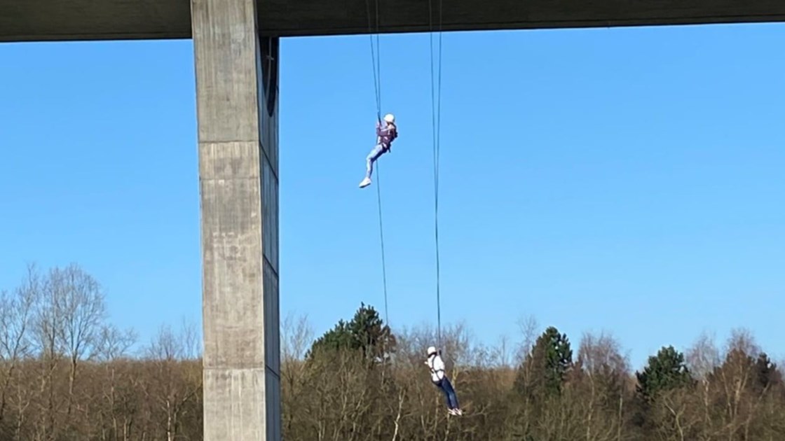 Sight Scotland Veterans Falkirk Wheel Abseil - JustGiving