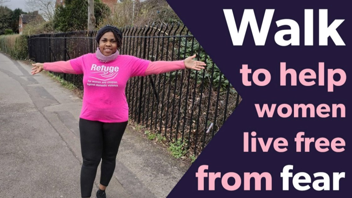Walk 62 Miles in March for Refuge 2025 - JustGiving